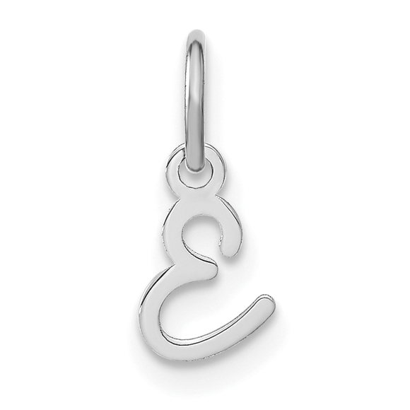 Tiley & Bells | Jewelry | Sterling Silver Rhodiumplated Upper Case ...